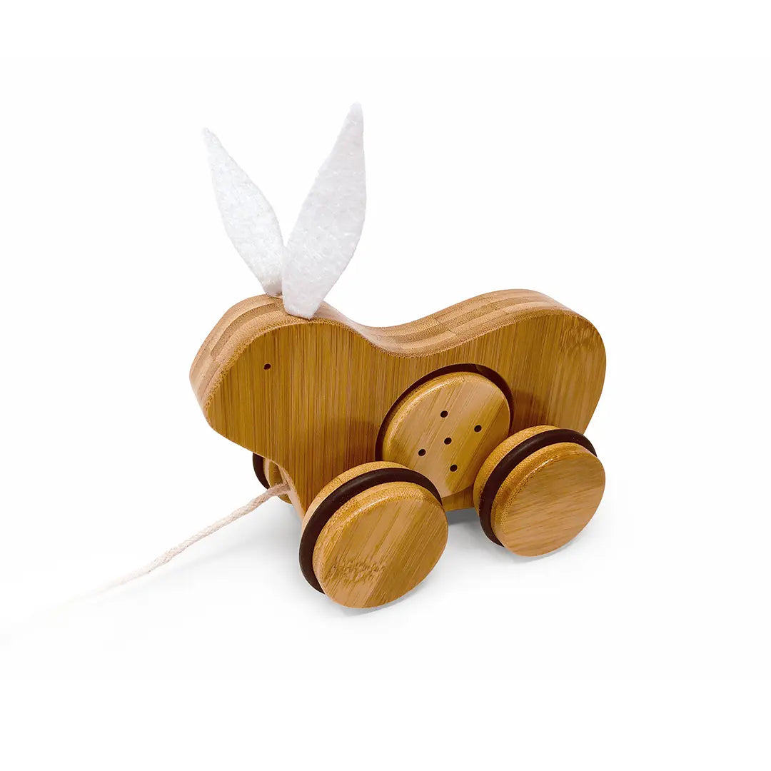 Kinderfeets Push & Pull Animal Rabbit – Wood Wood Toys