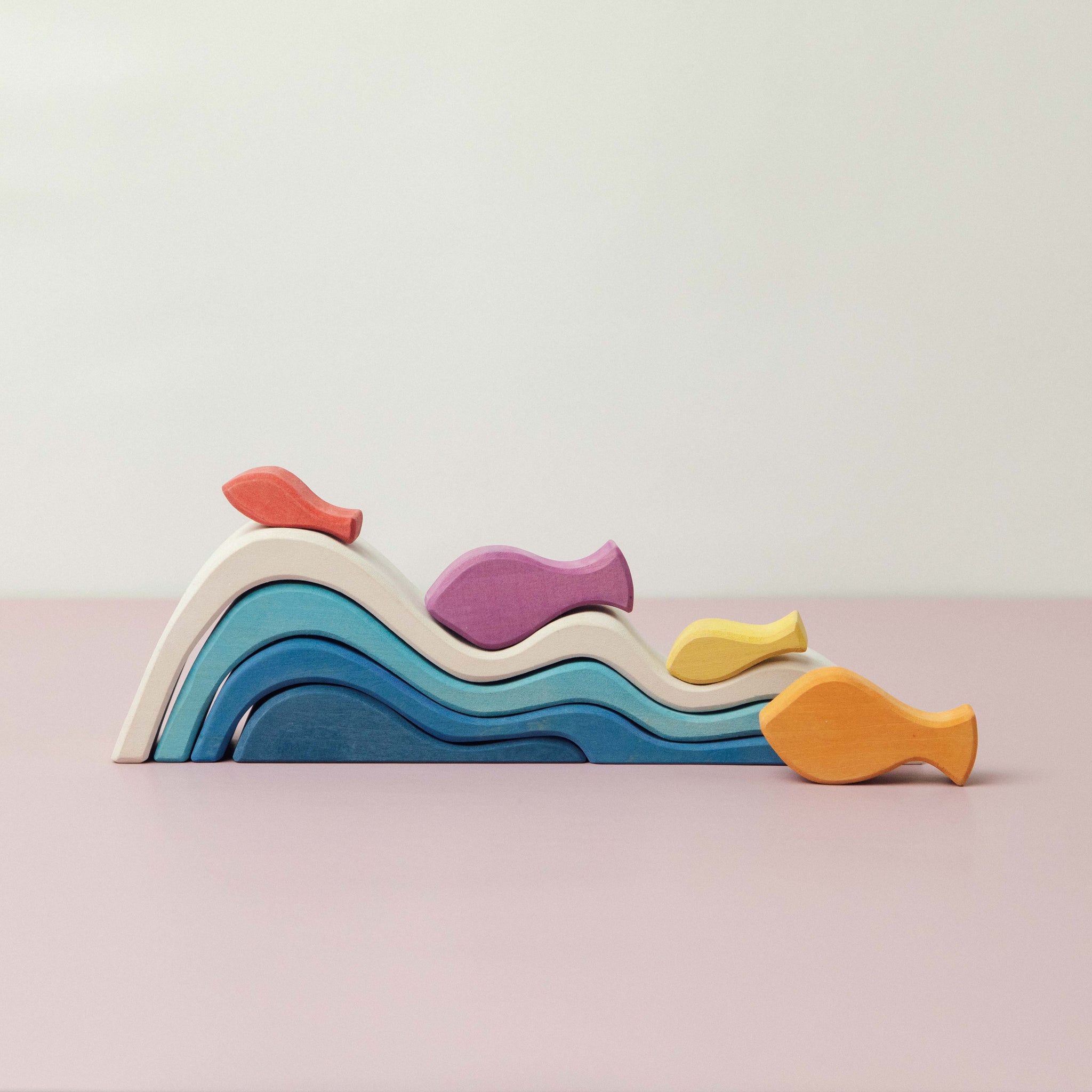 Stacking Wave Blocks by Avdar Toys – Wood Wood Toys
