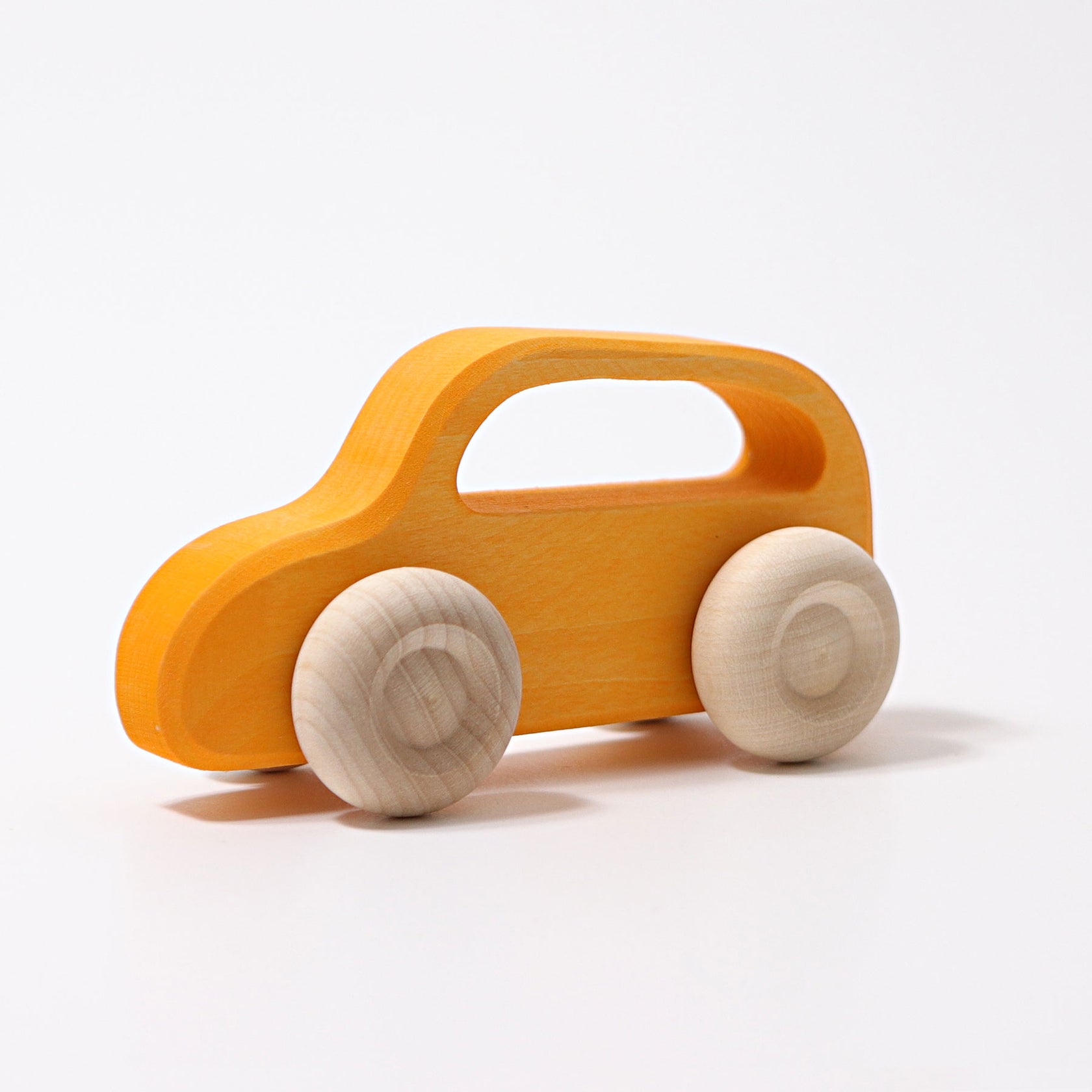 Grimm's - Five Wooden Slimline Cars (Multi-Colour) – Wood Wood Toys