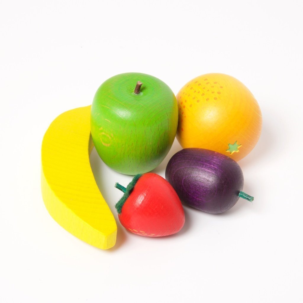 Assorted Wooden Fruits (Small) - Play Food Made in Germany – Wood Wood Toys