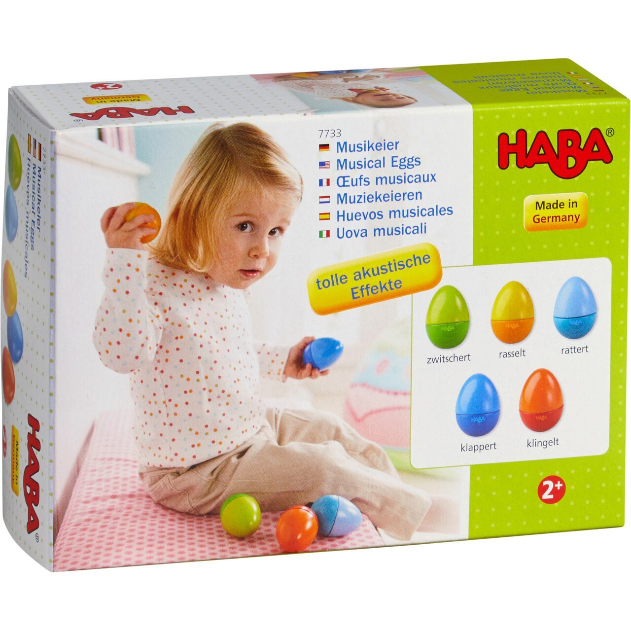 HABA Musical Eggs – Wood Wood Toys