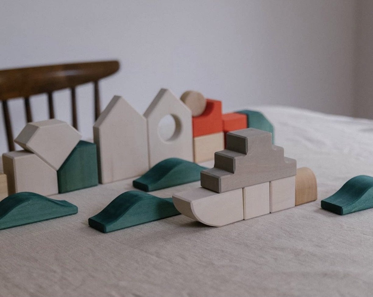 Museum Block Set by Avdar – Wood Wood Toys