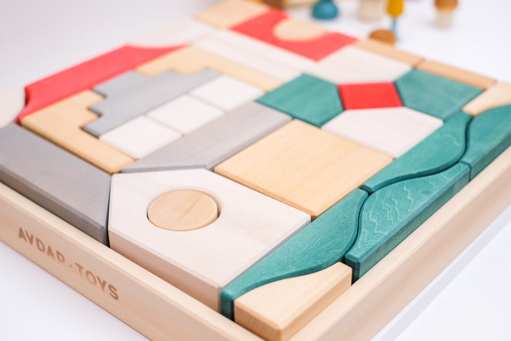 Museum Block Set by Avdar – Wood Wood Toys