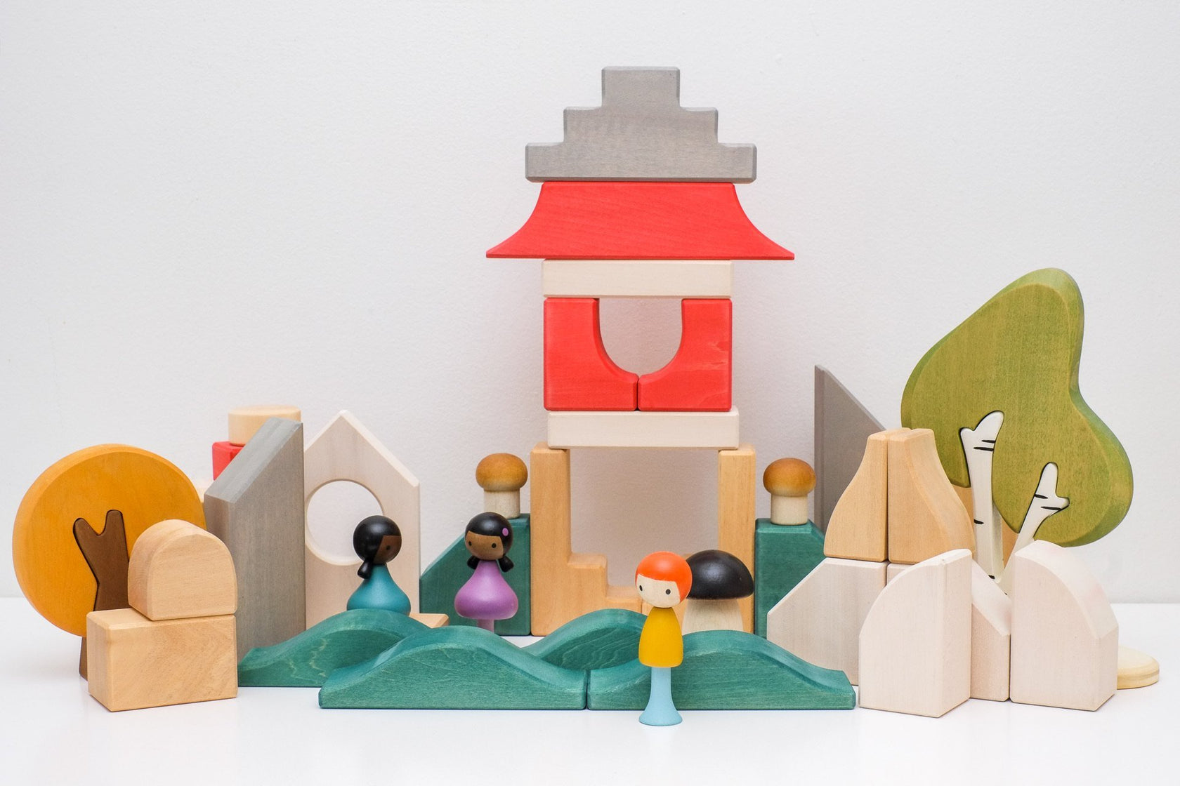 Museum Block Set by Avdar – Wood Wood Toys