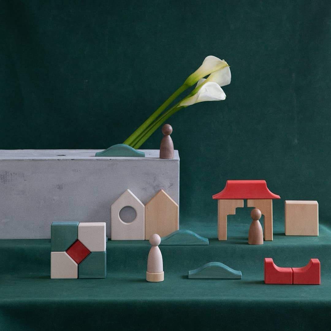 Museum Block Set by Avdar – Wood Wood Toys